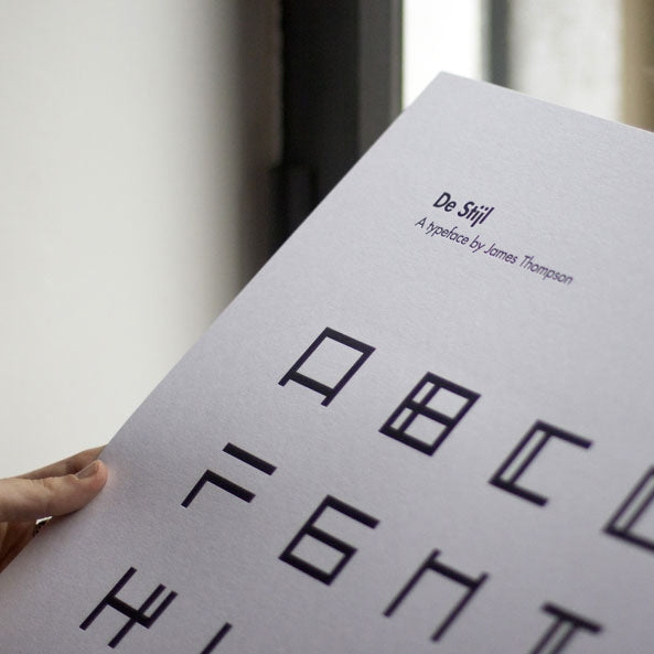 De Stijl Typography Poster – beamalevich